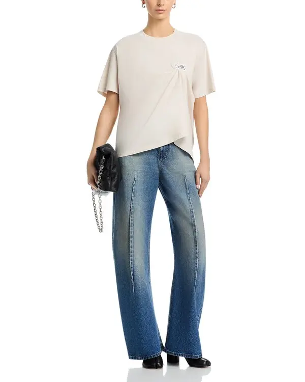 MAISON MARGIELA Short Sleeve Cotton Tee