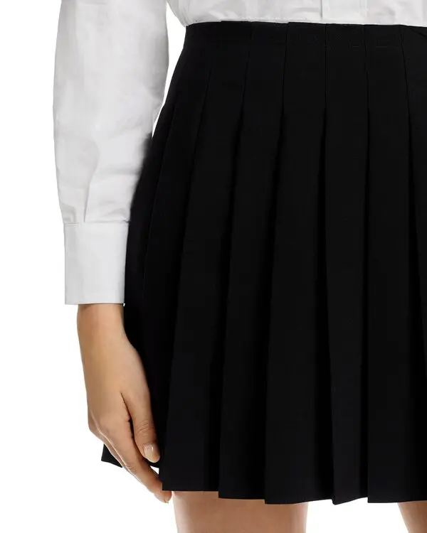 MAISON MARGIELA Pleated Mini Skirt