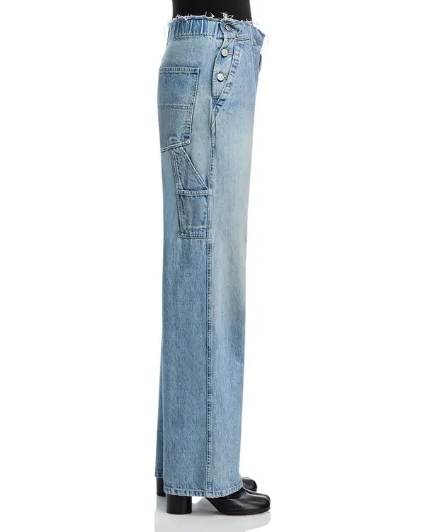 MAISON MARGIELA Cotton Straight Leg Jeans
