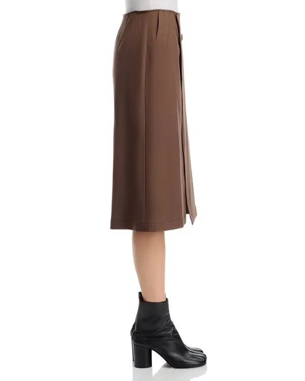 MAISON MARGIELA Midi Wrap Skirt
