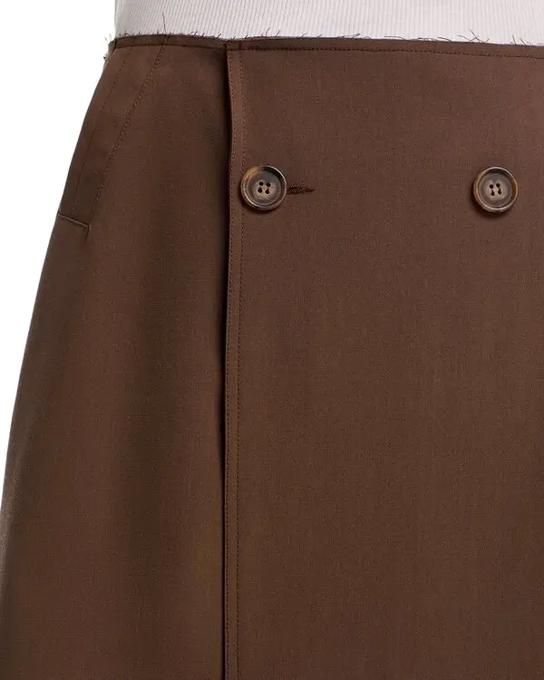 MAISON MARGIELA Midi Wrap Skirt