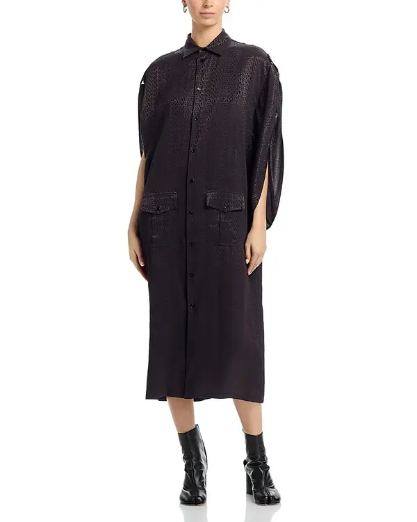 MAISON MARGIELA Logo Midi Dress