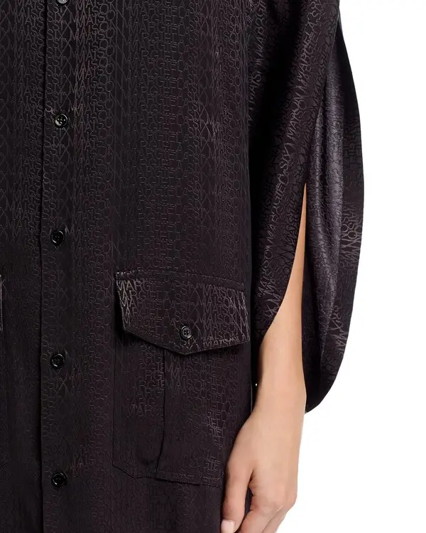 MAISON MARGIELA Logo Midi Dress