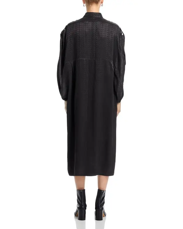MAISON MARGIELA Logo Midi Dress