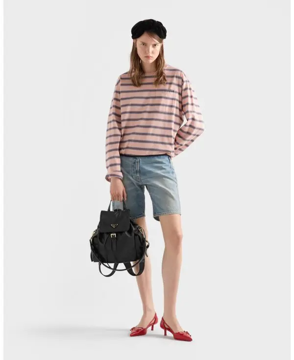 Prada Explore Medium Nappa Leather Backpack