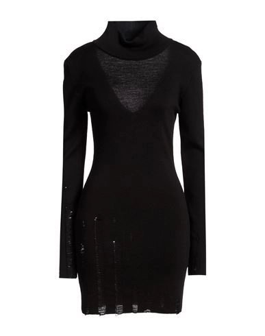 LANEUS Mini Dress Size Merino Wool