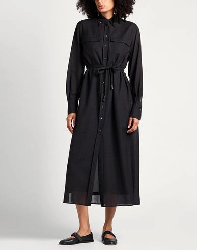 Brunello Cucinelli Maxi Dress Charcoal Size Virgin Wool