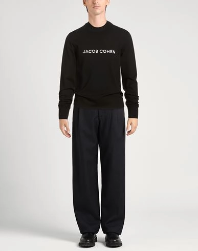 JACOB COHЁN Viscose Blend Crewneck Long Sleeve T-shirt With Logo Print