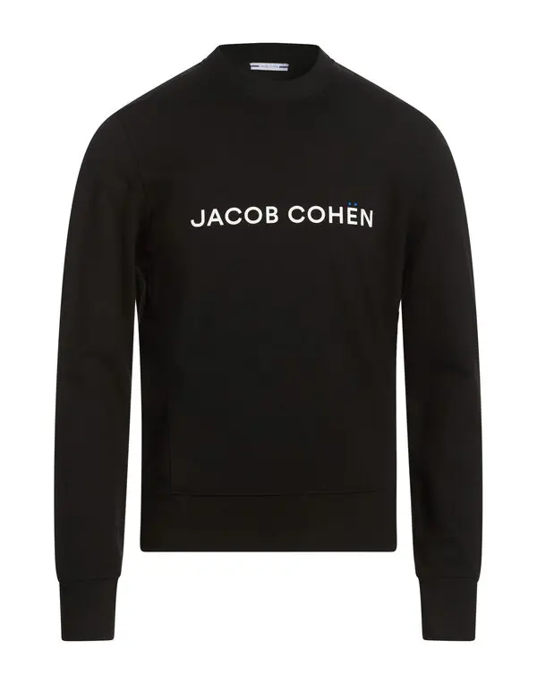 JACOB COHЁN Viscose Blend Crewneck Long Sleeve T-shirt With Logo Print