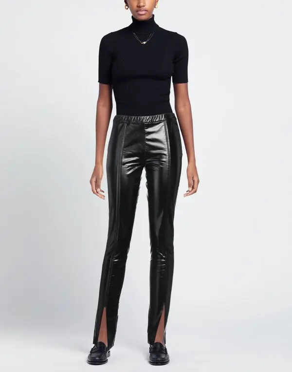 Rick Owens Cotton And Polyurethane Pants