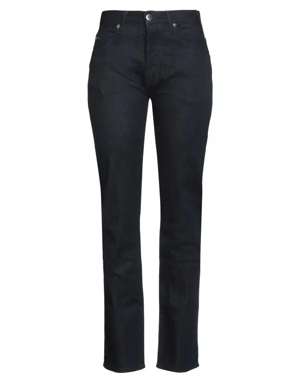 Emporio Armani Cotton Blend Straight-leg Jeans