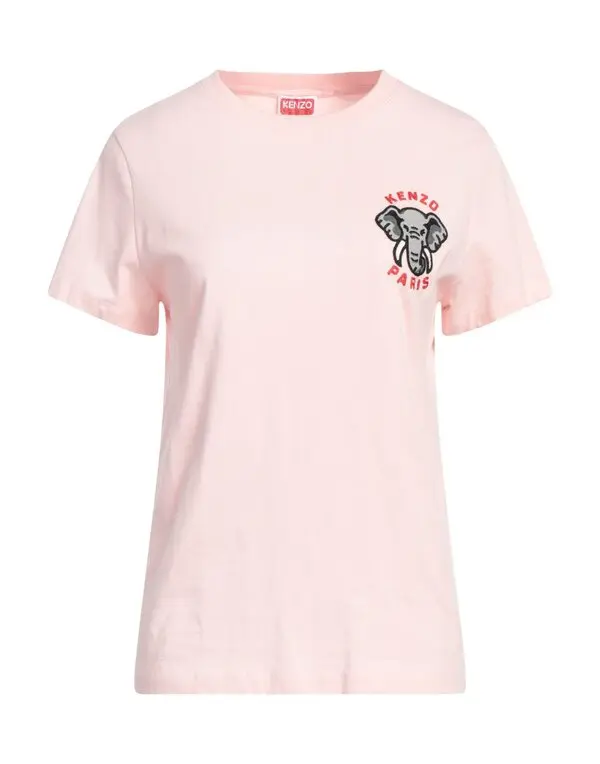 Kenzo Cotton T-shirt With Embroidered Logo