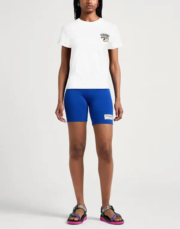 Kenzo Cotton T-shirt With Embroidered Logo - White