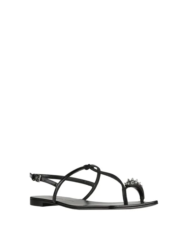 GIUSEPPE ZANOTTI Thong Sandal Size Leather