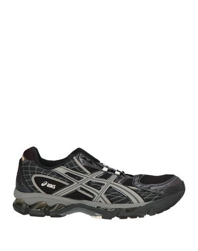 Asics Sneakers Size Textile Fibers, Synthetisches Material - Black