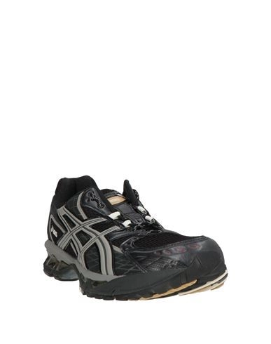 Asics Sneakers Size Textile Fibers, Synthetisches Material - Black