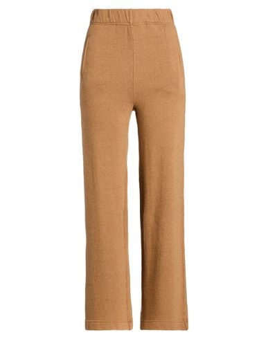 120% Lino Pants Camel Size Cashmere, Modal, Wool