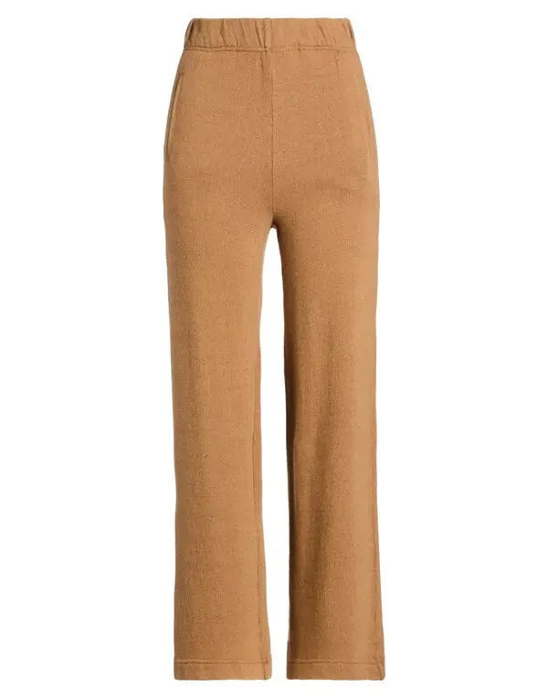 120% Lino Pants Camel Size Cashmere, Modal, Wool
