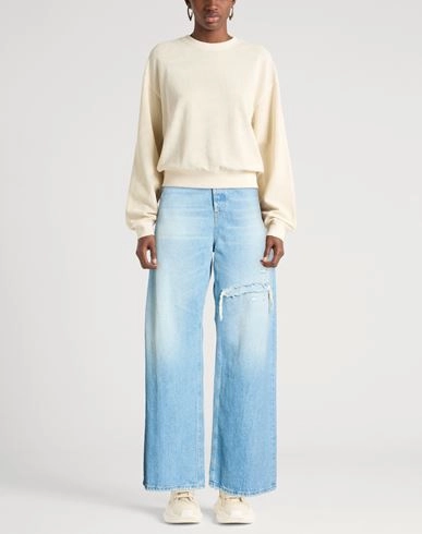 DIESEL® Cotton Wide-leg Jeans