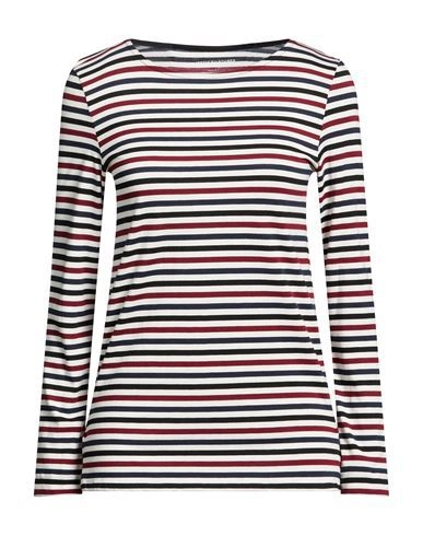 Majestic Filatures Striped Long Sleeve Lyocell & Organic Cotton T-shirt - Blue