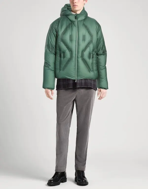 Herno Jacket Emerald Size Polyamide, Polyester