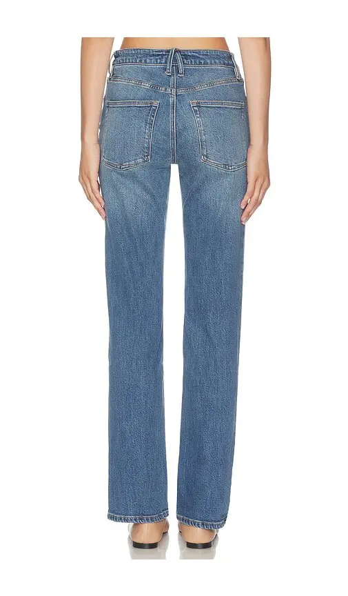 Good American Vintage Straight Jean In Blue