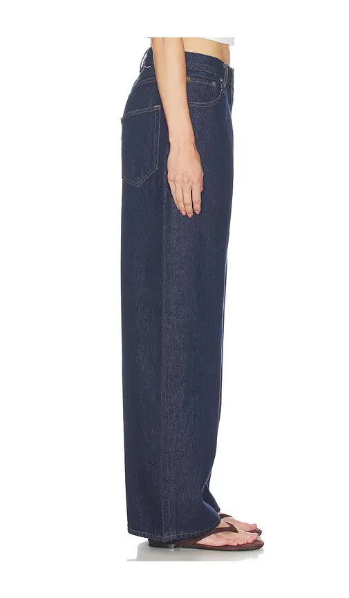 AGOLDE Rounded Baggy Jeans In Blue