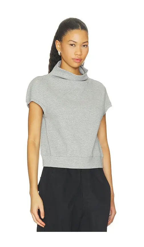 THE GARMENT Glam Tee In Light Grey