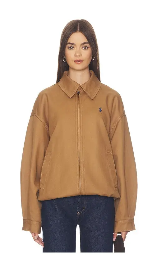 Polo Ralph Lauren Cotton Twill Bomber Jacket
