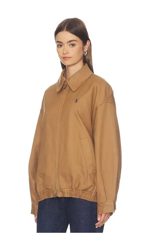 Polo Ralph Lauren Cotton Twill Bomber Jacket