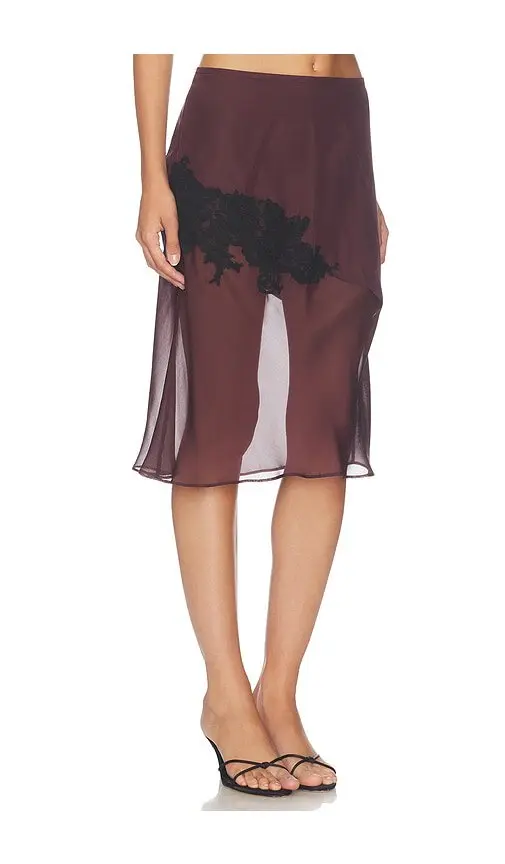 SIR. Noria Midi Skirt