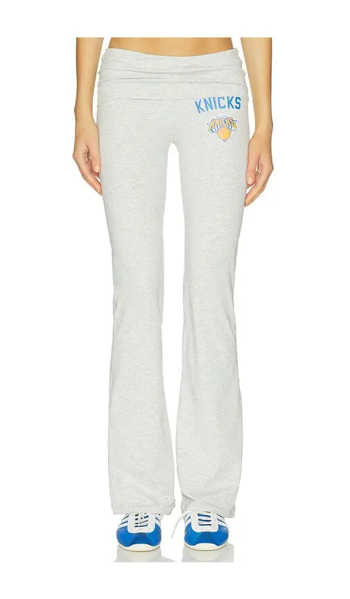 HYPE AND VICE Knicks Foldover Pant In Grey