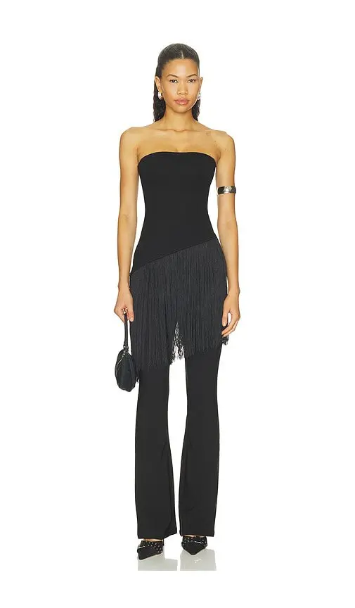 MORE TO COME Martini Fringe Top