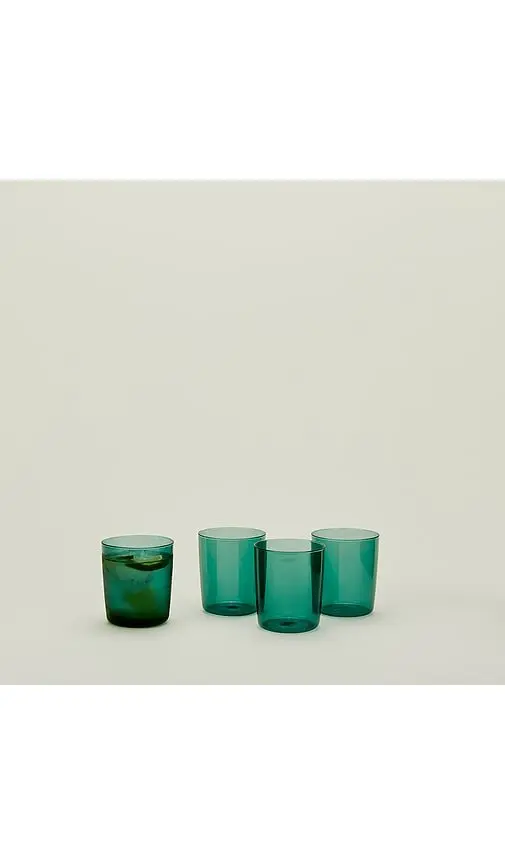 HAWKINS NEW YORK Essential Glassware Set - Peacock