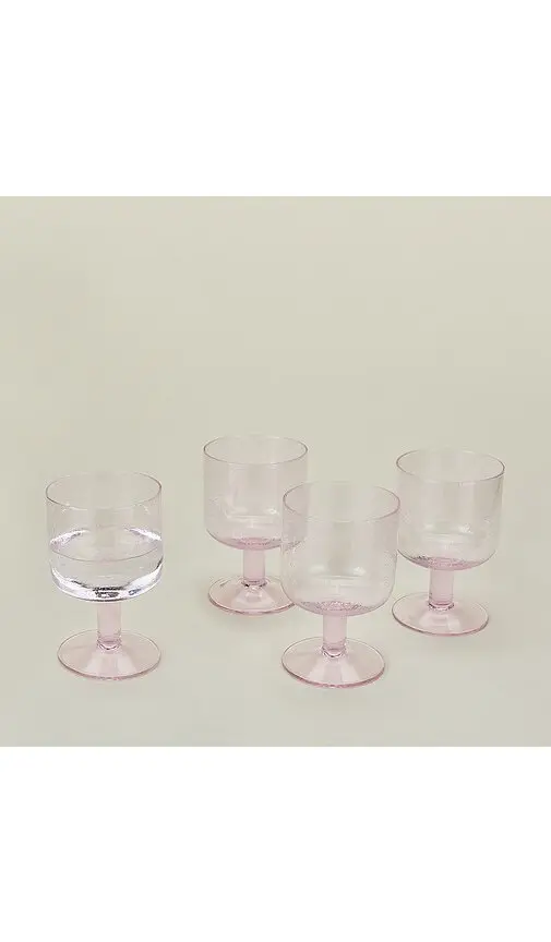HAWKINS NEW YORK Seeded Glassware Set
