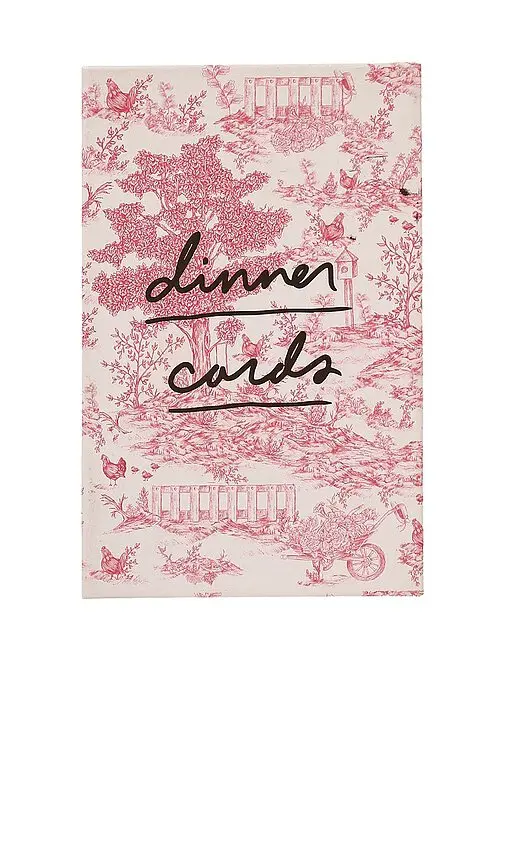 FRIEND OF MINE Dinner Cards In Pink - N,a