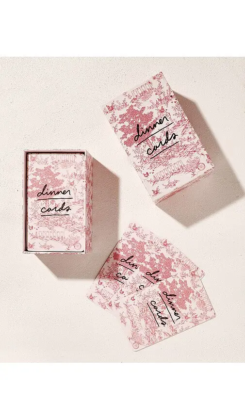 FRIEND OF MINE Dinner Cards In Pink