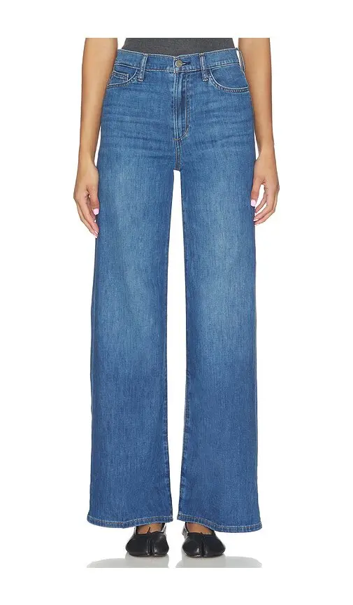 Joe's Jeans The Mia High Rise Wide Leg Petite Jeans - Fortunate