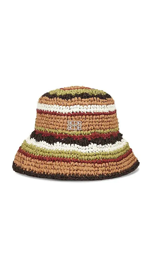 DE ROCOCO Crocheted Bucket Hat