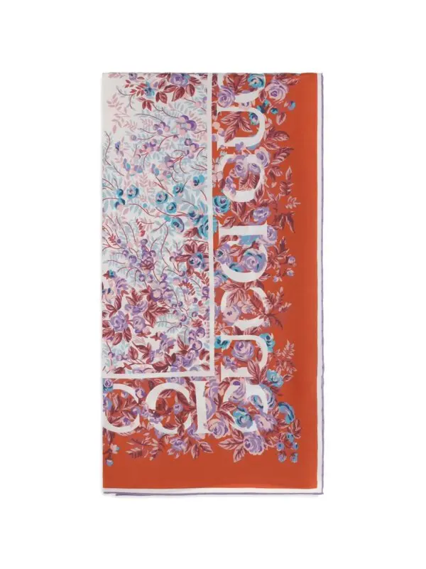Gucci Printed Silk Foulard