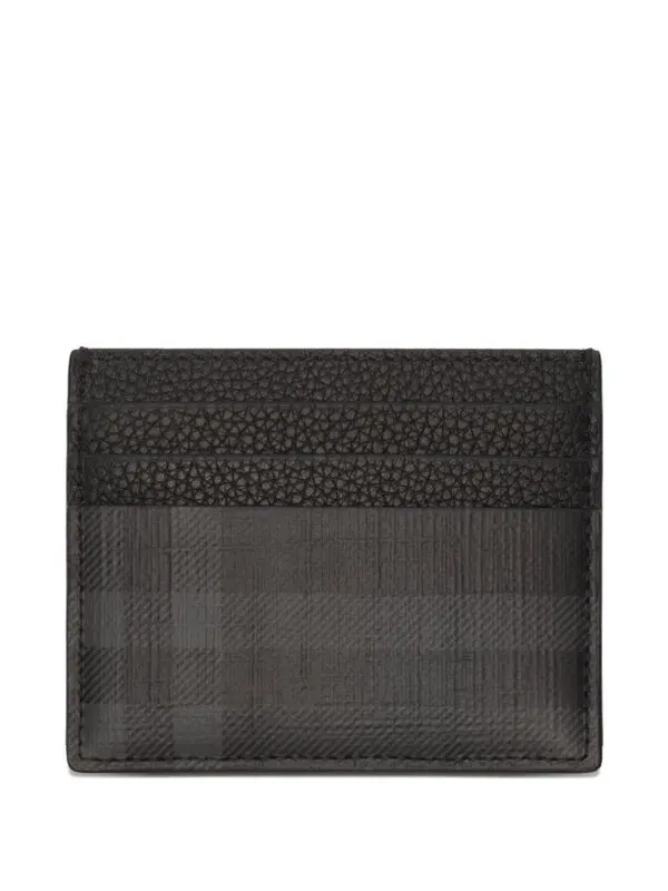 Burberry Check Credit Card Case