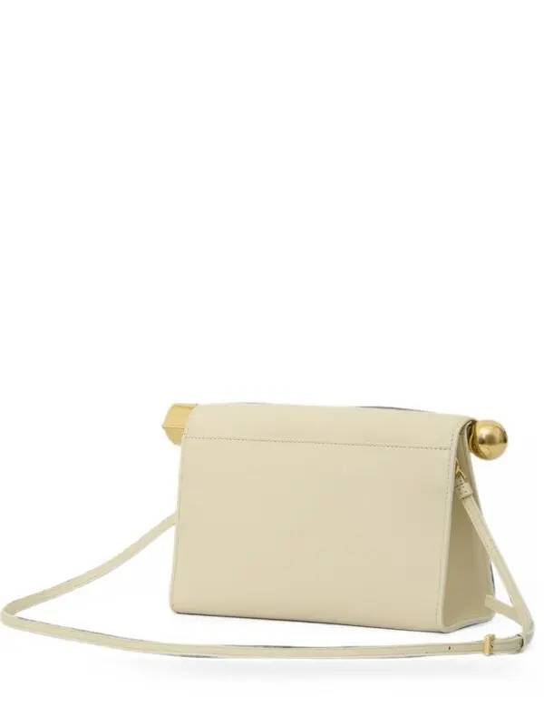 Jacquemus Le Sac Rond Carre Leather Clutch