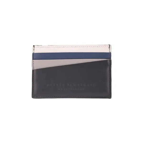HESTER VAN EEGHEN Neutrals Cardholder Diagonal Double Notte