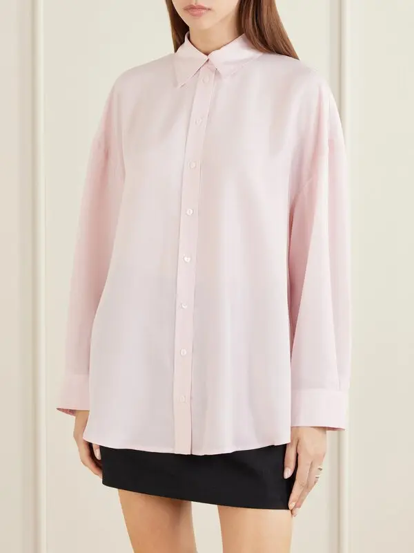 Veronica De Piante Maren Silk Shirt