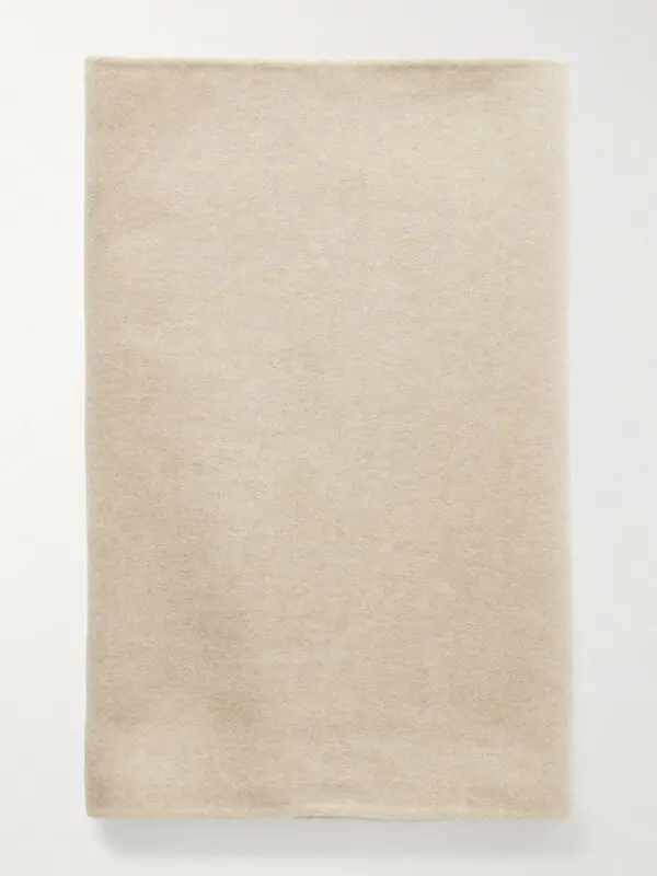 RUOHAN Maui Double-sided Cashmere Scarf - Neutrals