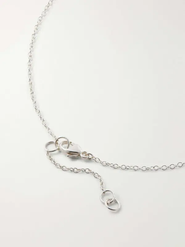 Agmes 18-karat -plated Sterling Silver Pendant Necklace