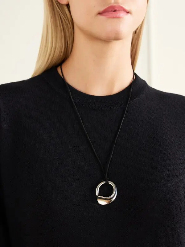 Agmes Marta Sterling Pendant Necklace - Silver