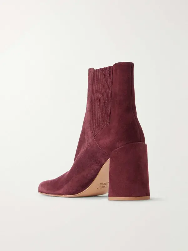 Gabriela Hearst Luke Suede Ankle Boots
