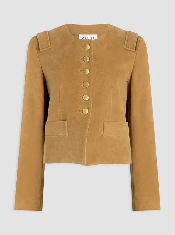 CALLAS MILANO Aubrey Cropped Jacket