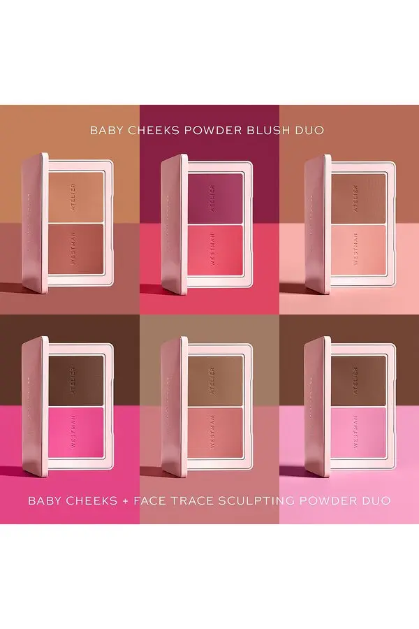 WESTMAN ATELIER Baby Cheeks Powder Blush Duo